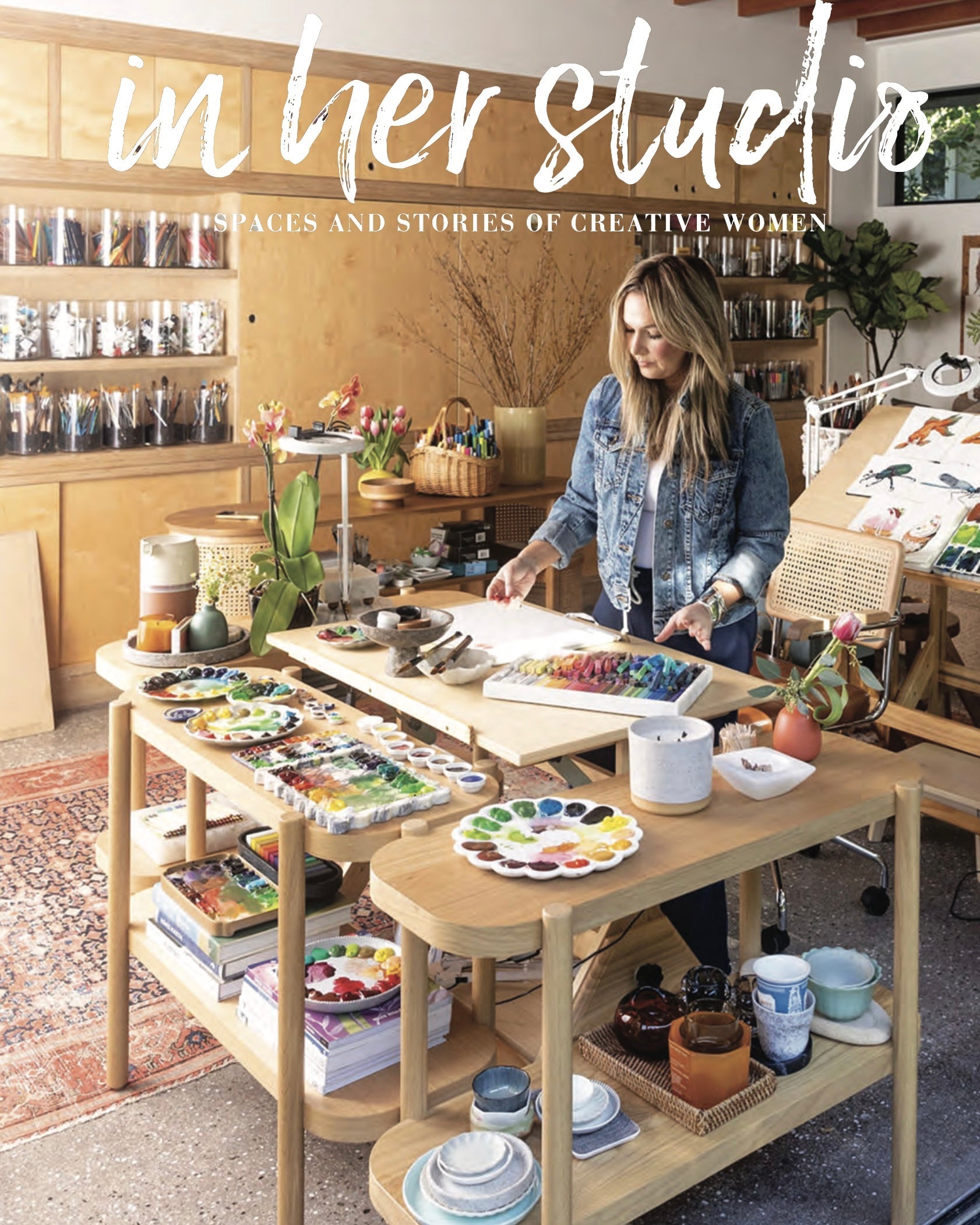 In Her Studio Article: I Was Never An Artist Until I Was – Emily Bourassa Studio